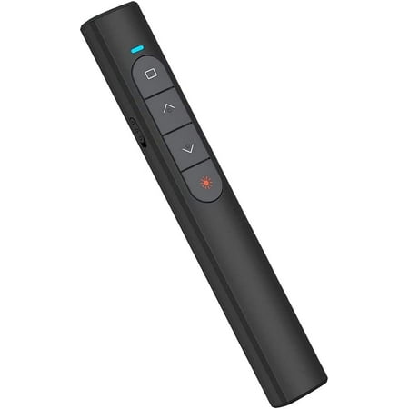 TOOAD Powerpoint Computer Remote Control with Hyperlink Volume, 2.4GHz ...