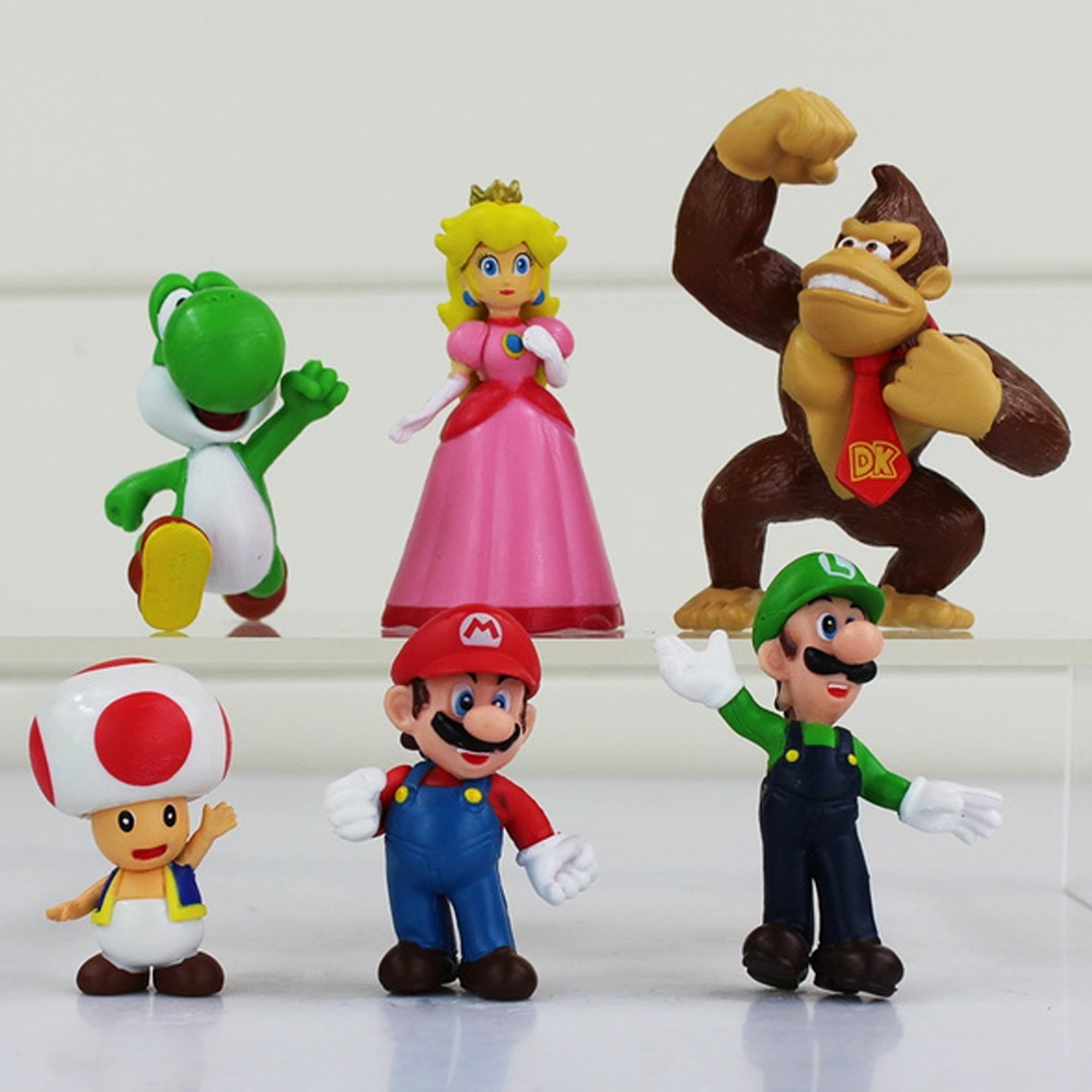 Buy Sunisery 6 PCS Cute Cartoon Super Mario Bros Super Mary Princess ...