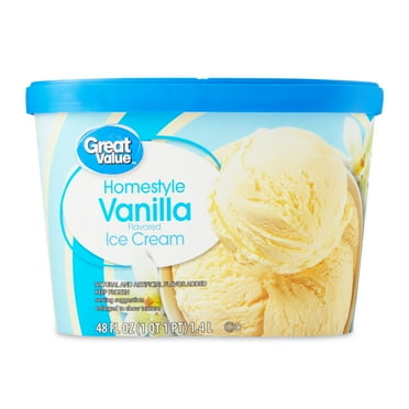 Great Value Cookies & Cream Ice Cream, 48 fl oz - Walmart.com