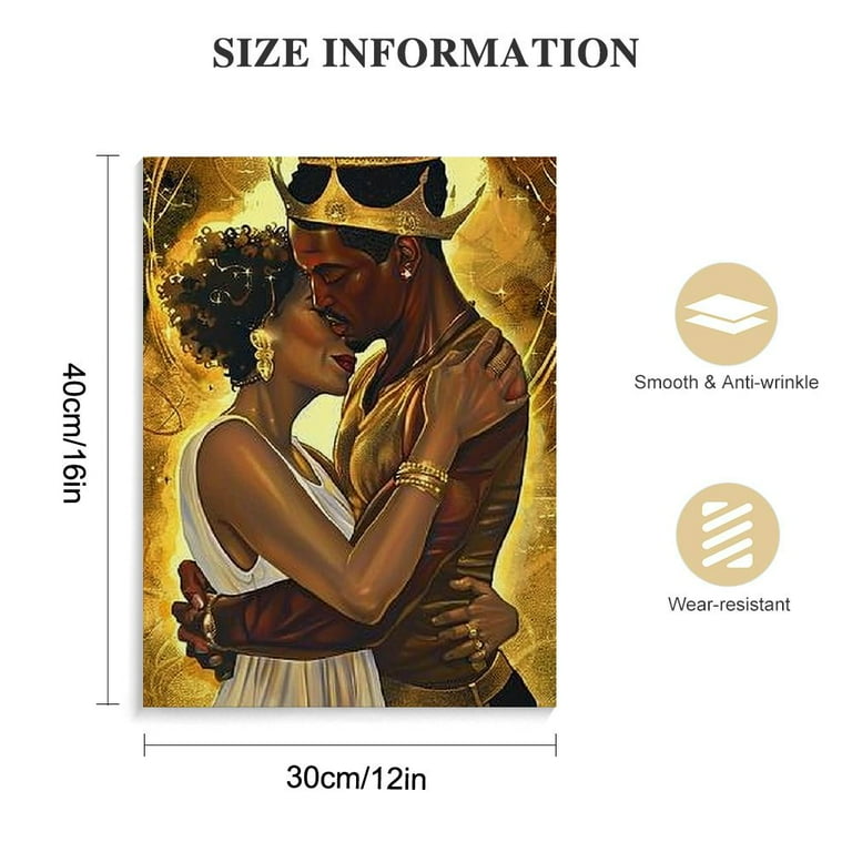 Black King And Queen Love