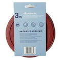 Anchor Hocking Replacement Lids for Glass Food Storage, 4 Cup Round ...