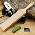 SHARPAL 205H Leather Strop Kit: Double-sided, Polishing Compound, Angle ...
