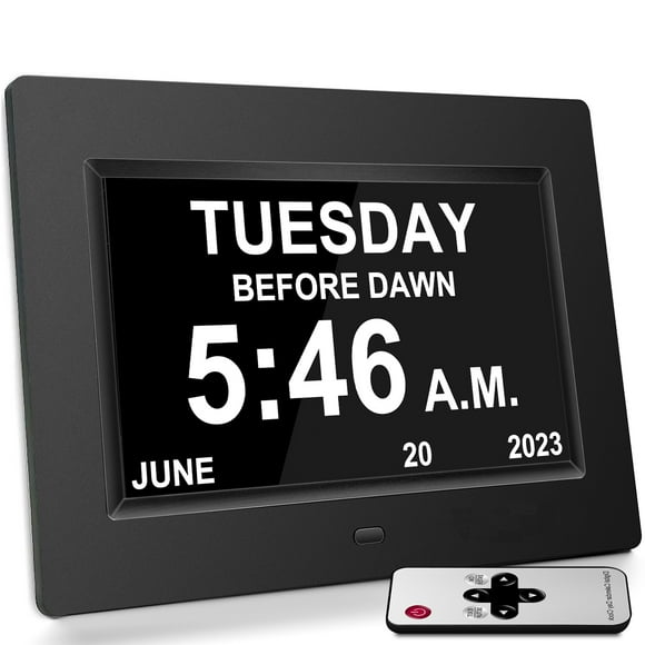 7 Day Programmable Alarm Clock