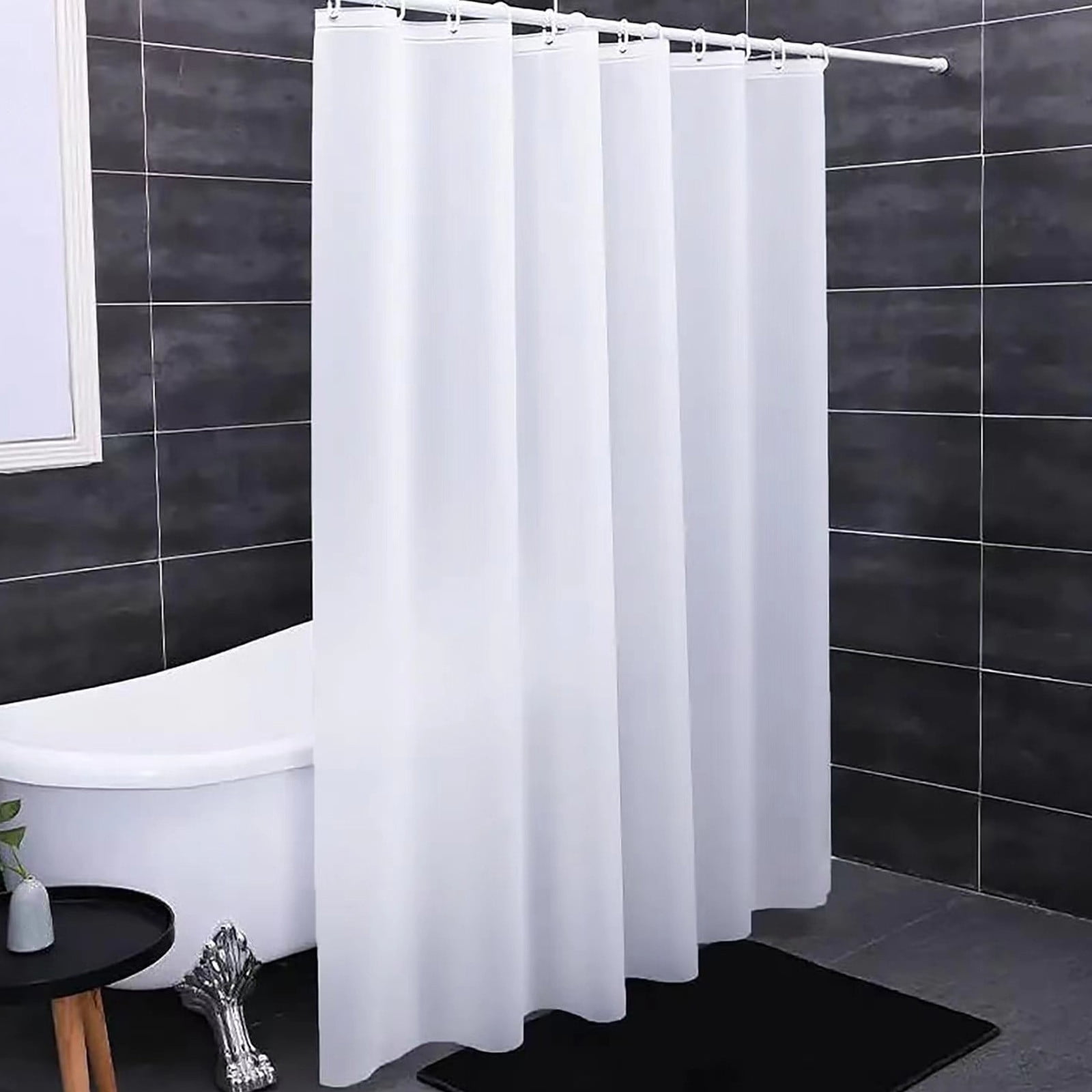 Click here for Unbranded Solid Color Thickened Shower Curtain  Pu... prices