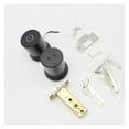 Smart Fingerprint Digit Round Knob Black C-level Security Key ...