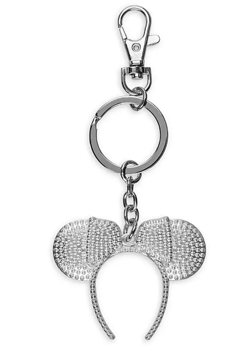 Disney Minnie Mouse Ear Headband Keychain Magic Mirror Metallic New ...