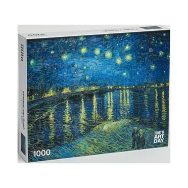 1000 Piece The Starry Night, Vincent Van Gogh Jigsaw Puzzle by Educa ...