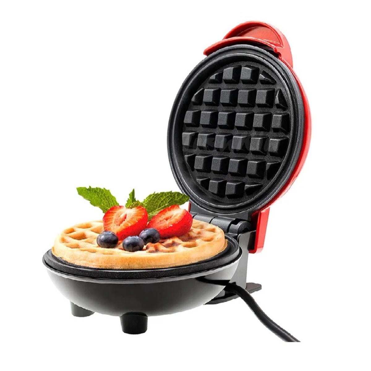 Mini Waflera Importacion 10 cm Rojo | Bodega Aurrera en línea