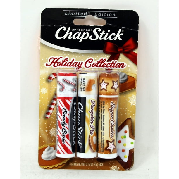 ChapStick Limited Edition Holiday Collection, 3 Pack - Walmart.com