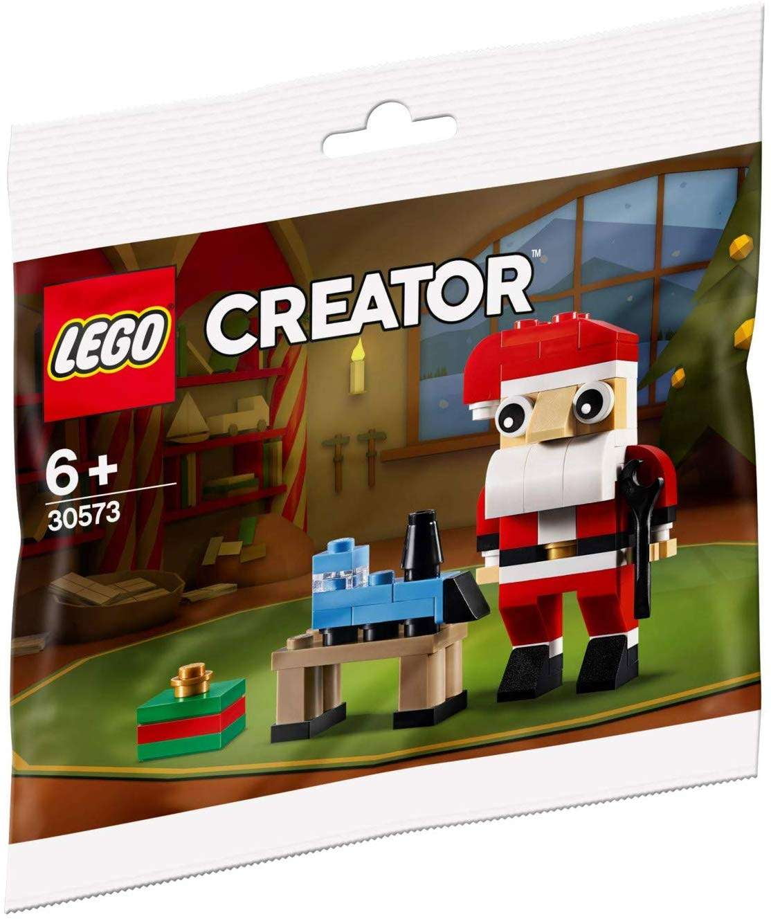 Pre-Owned LEGO 30573 Creator Santa Polybag Set - Walmart.com