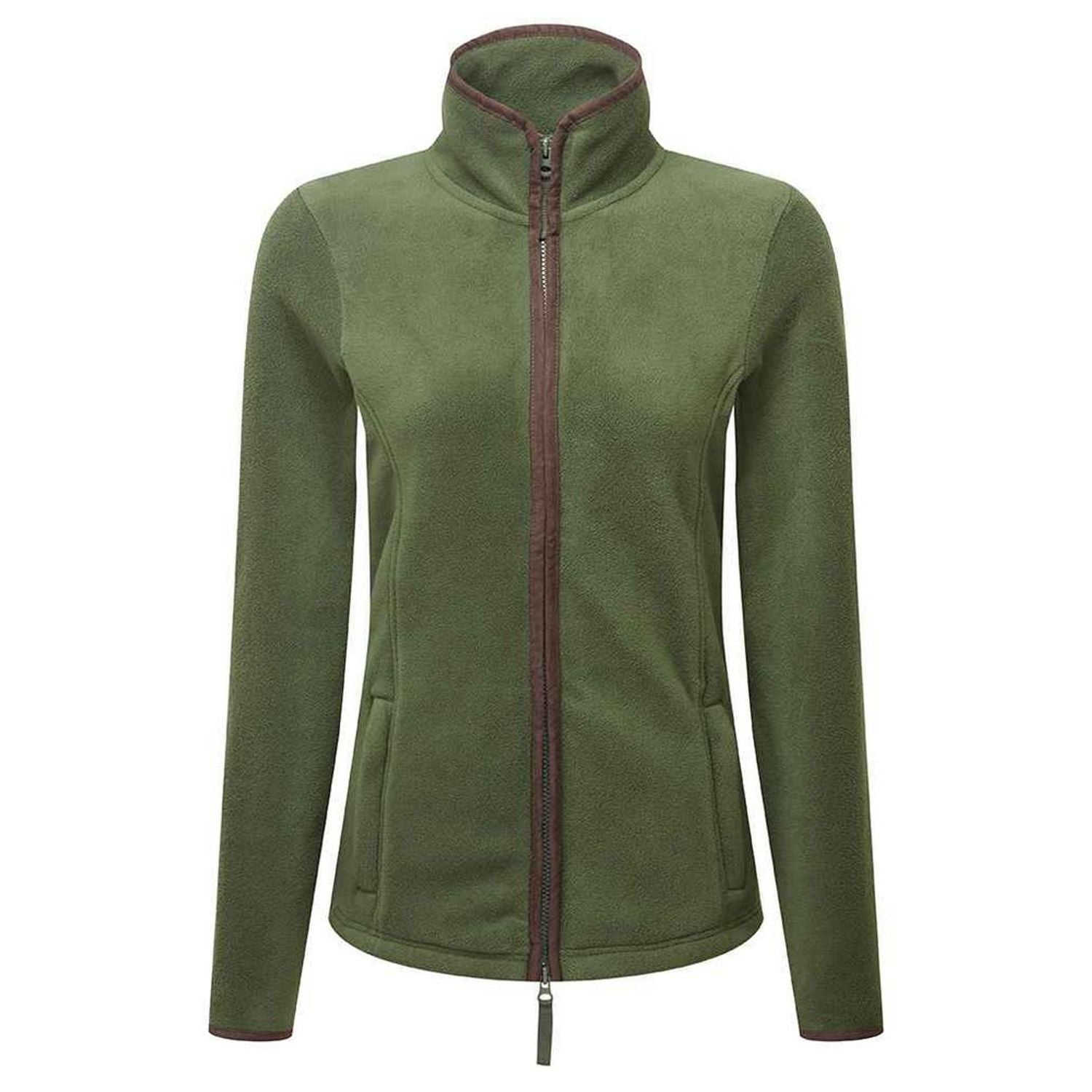 Click here for Premier Womens Artisan Contrast Trim Fleece Jacket... prices