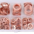200Pcs Metal Oil Drain Plug Crushes Washer Gaskets Oil Drain Plug ...