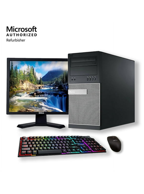 Desktop PC Towers with Monitor in Shop Desktops By Type - Walmart.com