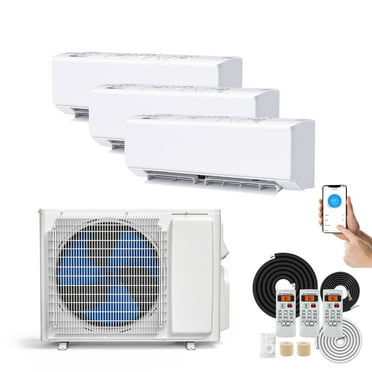 IdealHouse 9,000 BTU Mini Split Air Conditioner, 19 SEER2 Inverter ...
