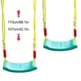 GARENAS PE Swing Seat with Adjustable Rope Kids Tree Swing Seat Outdoor ... GARENAS PE Swing Seat with Adjustable Rope Kids Tree Swing Seat Outdoor ...