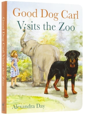 Pre-Owned Good Dog Carl Visits the Zoo Board Book (Board book ...