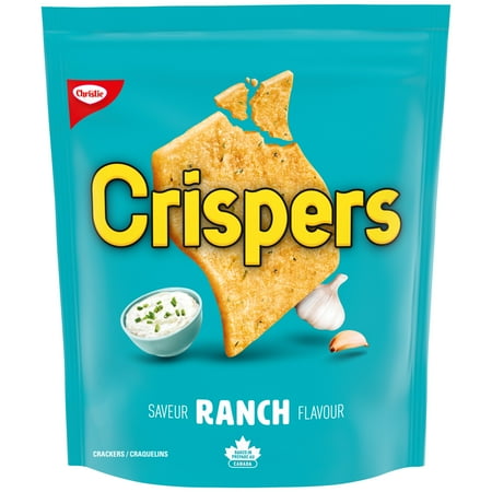 Crispers, Ranch Flavour, Salty Snacks, Is It a Chip or a Cracker, 145 g ...