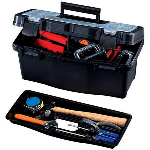 Stack-On Tool Box 7 in. L Plastic - Walmart.com