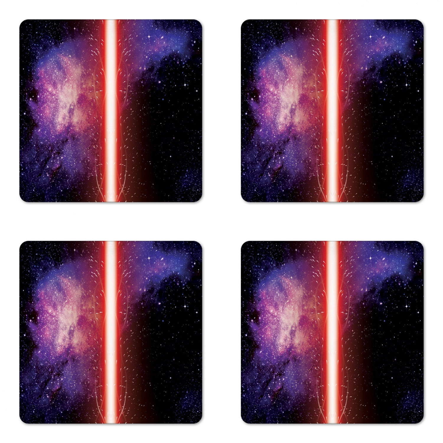 Galaxy Coaster Set of 4, Famous Movie Prop Galaxy Theme Between Enemies ...