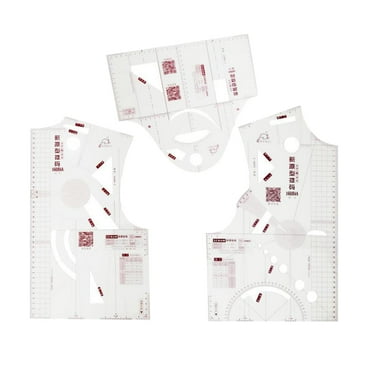Sew French Curve Ruler Set Metric Rulers Set Measuring Tools Bendable ...