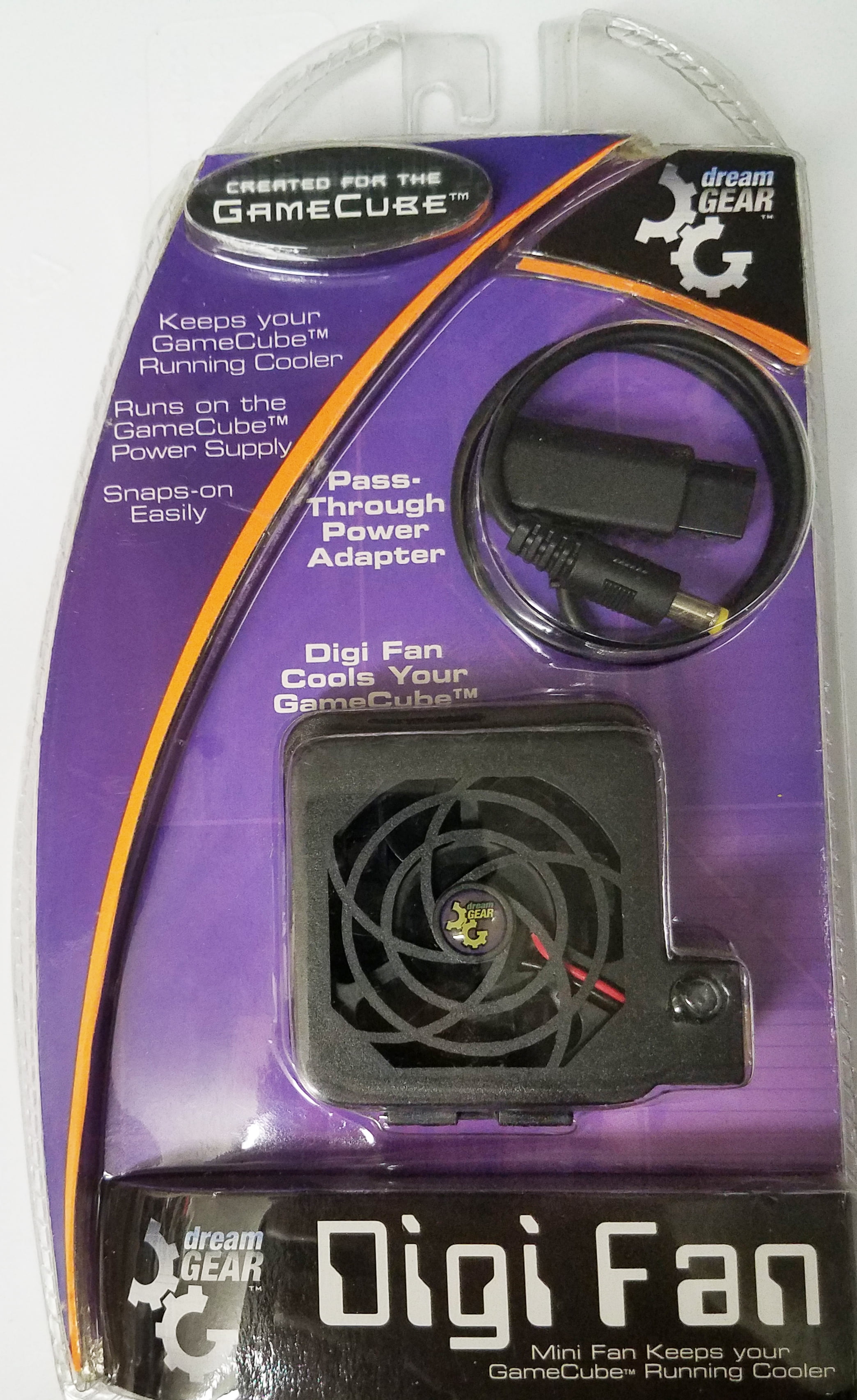 Digi Fan for Nintendo GameCube in Black By DreamGEAR - Walmart.com