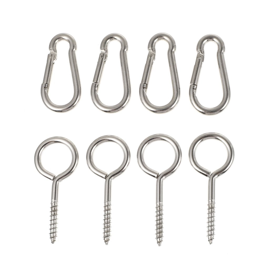 Click here for Generic 4 Sets Screw Eye Hooks Heavy Duty Screw Ho... prices