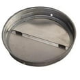 Broan-Nutone 7 in. Round Discharge Damper for Range Hood, Galvanized ...