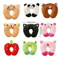 Cartoon Pattern Comfort Cervical Support Pillow Airplanes Use Neck ...