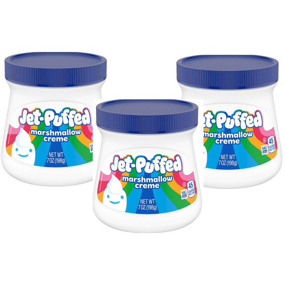 Jet-Puffed Marshmallow Creme, Versatile Dessert Topping, 13 oz ...
