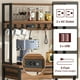 Tribesigns Kitchen Bakers Rack with Power Outlets, 5 Tier Microwave ...