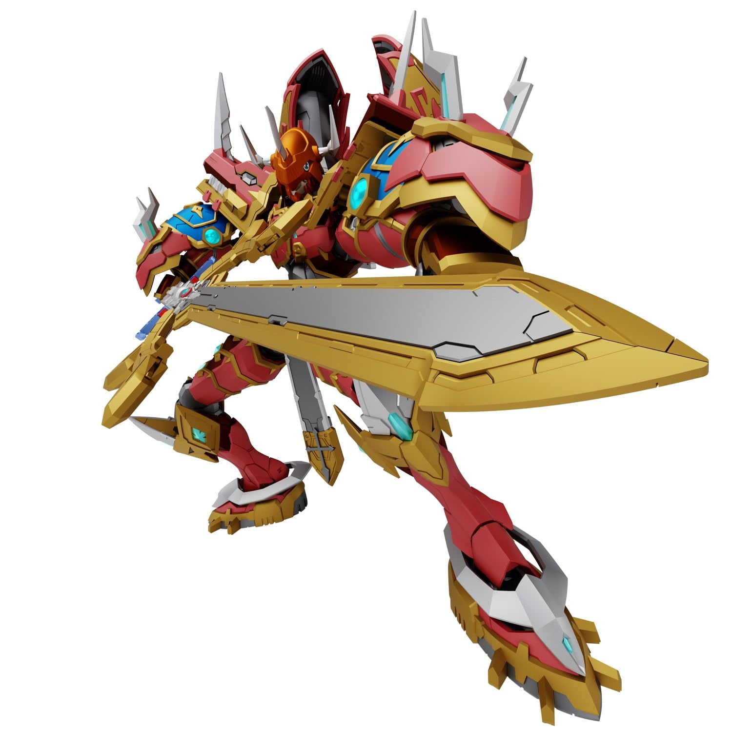 Bandai Hobby - Digimon - Kaisergreymon Figure-Rise Standard Amplified ...
