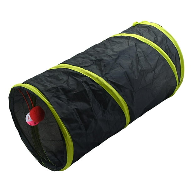 Cat Tunnel Tube Pet Crawl Tube Cat Passage Runway Foldable Playing Tent ...