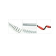 Topzone T10, 10ft Plastic, Black Manual Flexible Snake Drain Snake ...