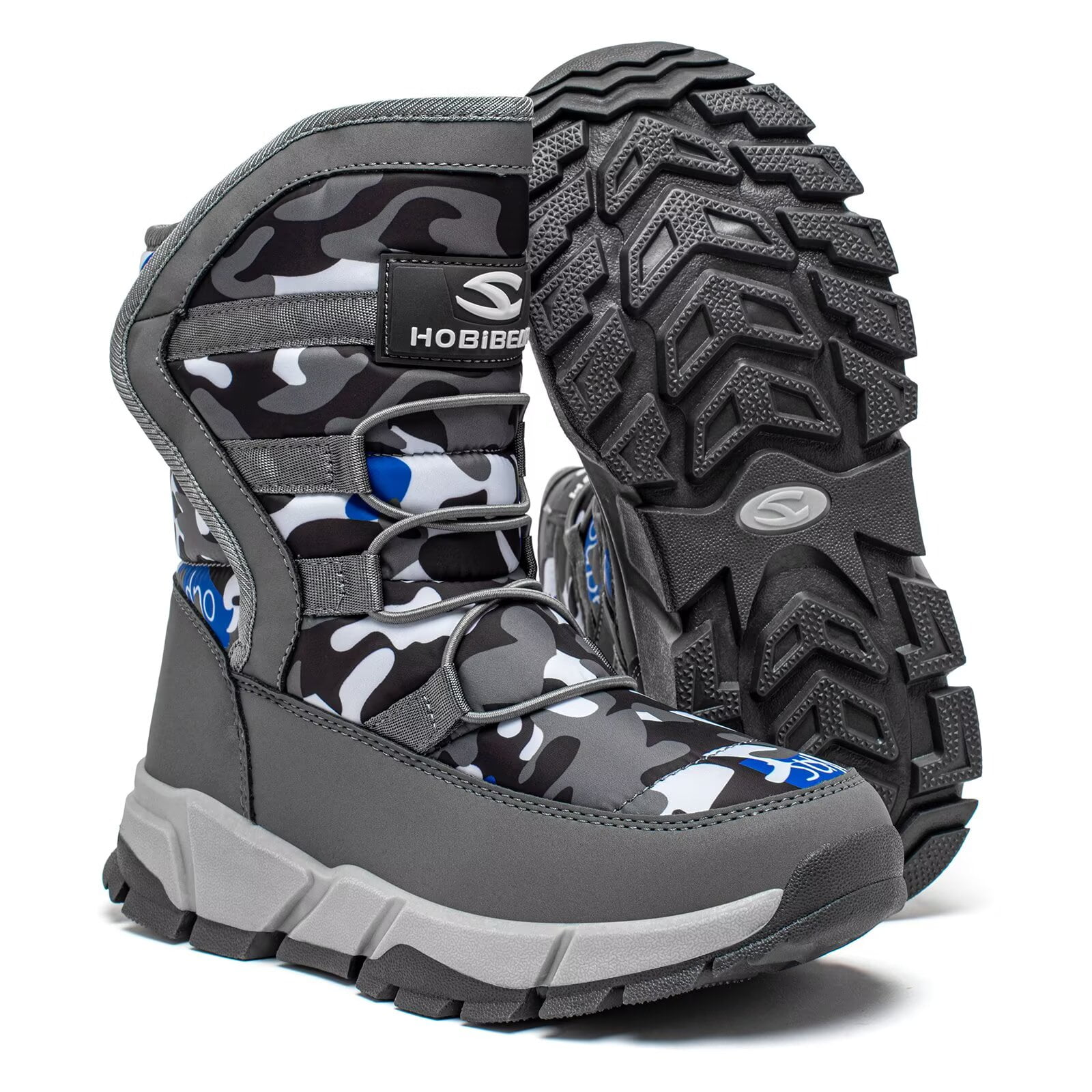 HOBIBEAR Boys Snow Boots Waterproof Outdoor Warm Slip girls Winter ...