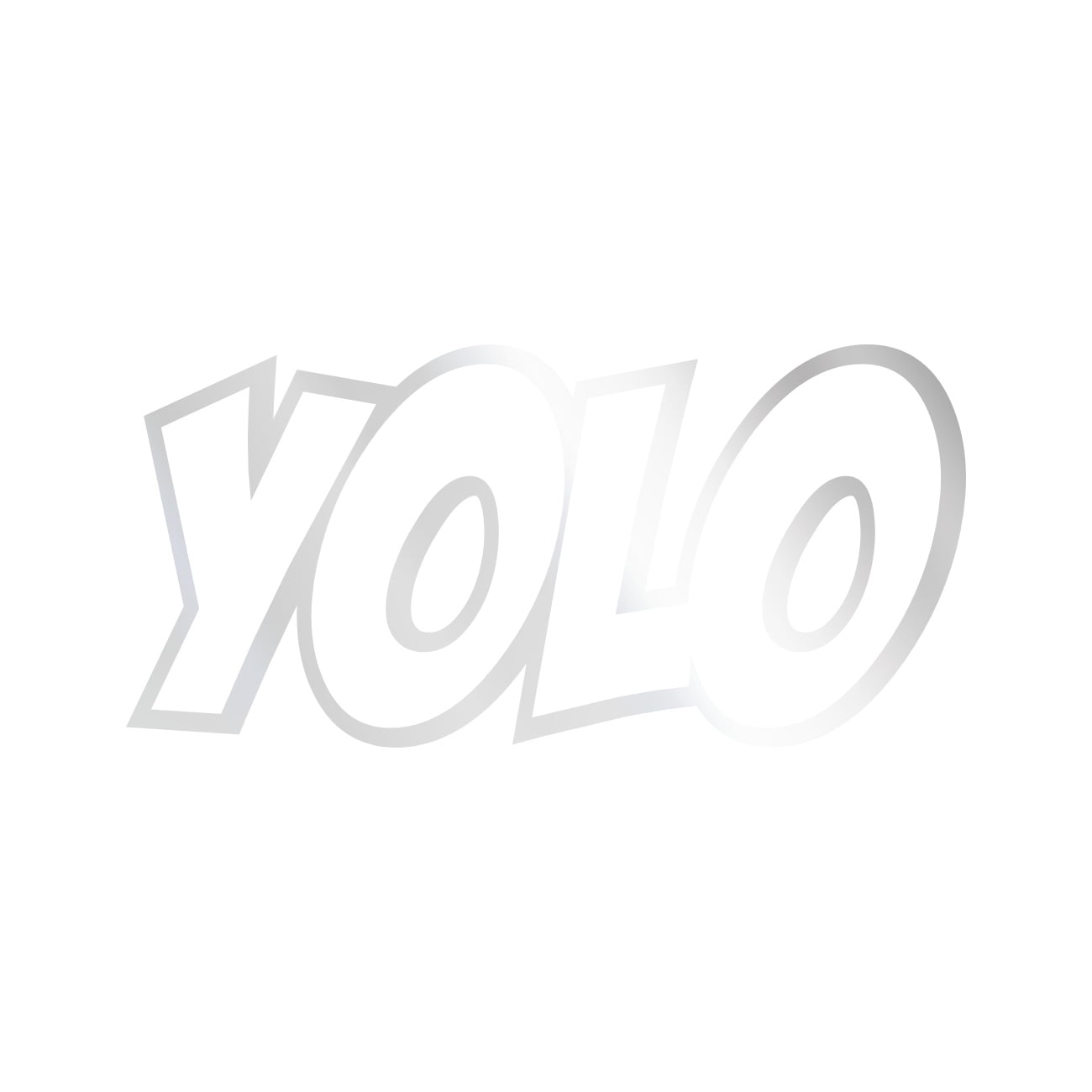 Yolo Sticker Decal Die Cut - Self Adhesive Vinyl - Weatherproof - Made ...