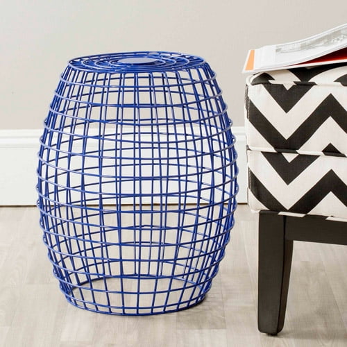 Safavieh Eric Grid Stool - Walmart.com