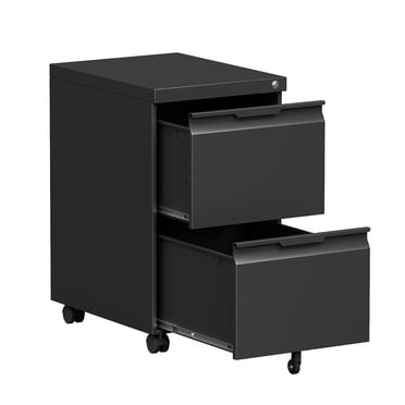 Simply Tidy's White Modular Mobile Chest- Rolling Cabinet with Drawers ...