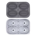SNGMN Ice Release Reusable Ice Ball Maker for Whiskey Cocktails Drinks ...