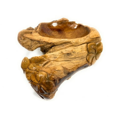 Core Root Crafts Large Flat Cut Bowl - Walmart.com