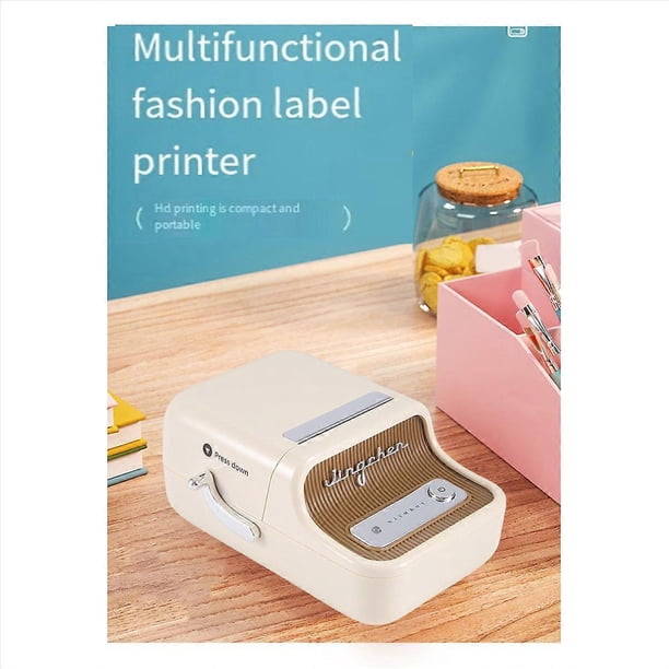 JINGCHEN B21 Thermal Printer Bluetooth Barcode Label Maker for Office ...