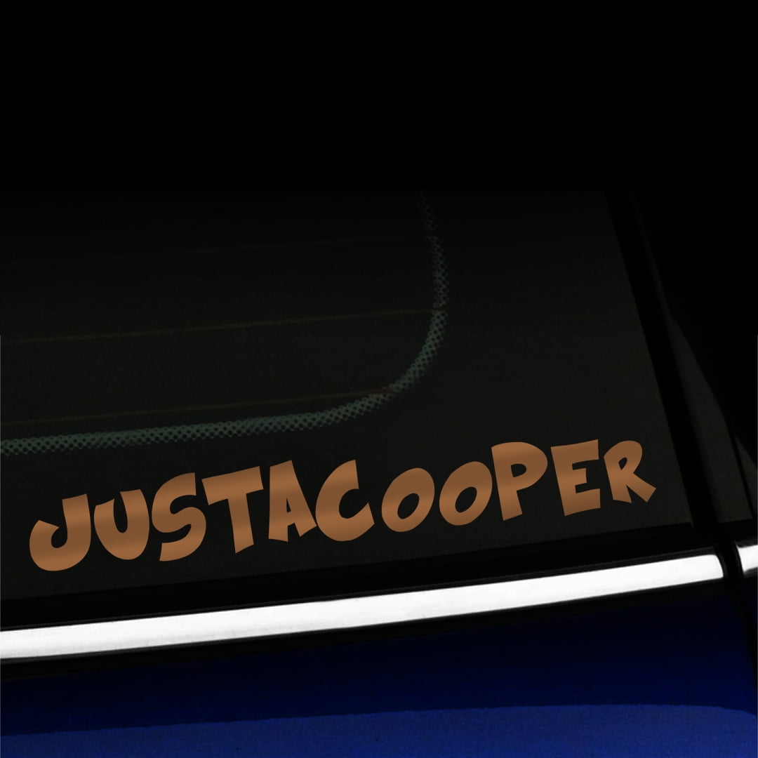 JustaCooper - Vinyl Decal For MINI Cooper - Choose Color - [COPPER ...