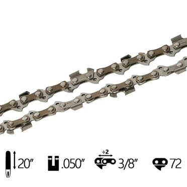 SALEM MASTER 20 Inch Chainsaw Chains - .058" Gauge - .325" Pitch - 76 ...