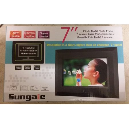 Sungale CD705 7-inch Digital Picture Frame | Walmart Canada