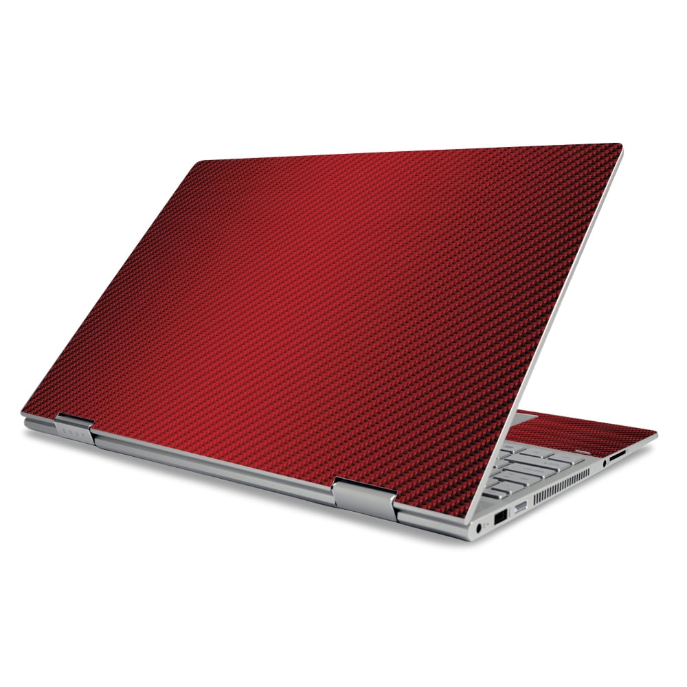 MightySkins Skin for HP Envy x360 15" (2019) - Red Carbon Fiber ...