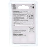 Master Lock 141D 1-9/16" Black Vinyl Cover Brass Padlock - Walmart.com