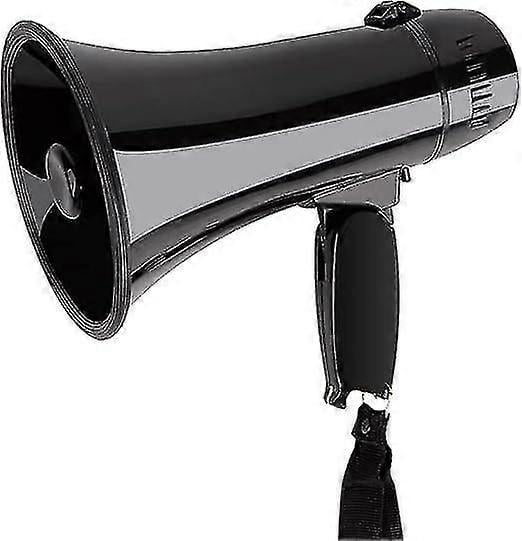 Portable Megaphone Bullhorn 20 Watt Power Megaphone Speaker Voice And ...