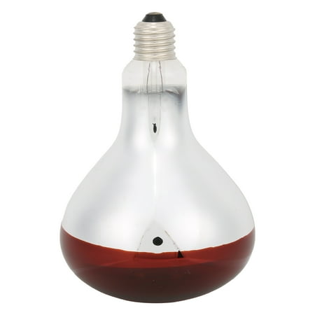 Chicks Heat Lamp Bulb, 250W Heat Lamp Bulb Red 220V Glass For Chicken ...