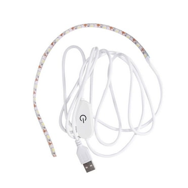 Intertek 18ft LED Color Changing Rope Light with 180 Multicolor LEDs, 8 ...