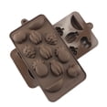 11 Grid Fruit Shape Silicone Ice Mold for Chocolate Jelly Pudding ...