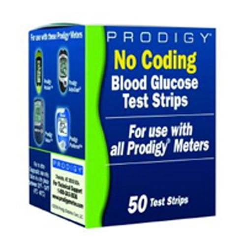 Tiras de prueba Prodigy Pocket Autocode 50 para Prodigy Meters ...